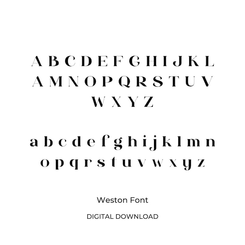 Weston Display Font | Western Font | Bold Font | Fonts for Weddings ...