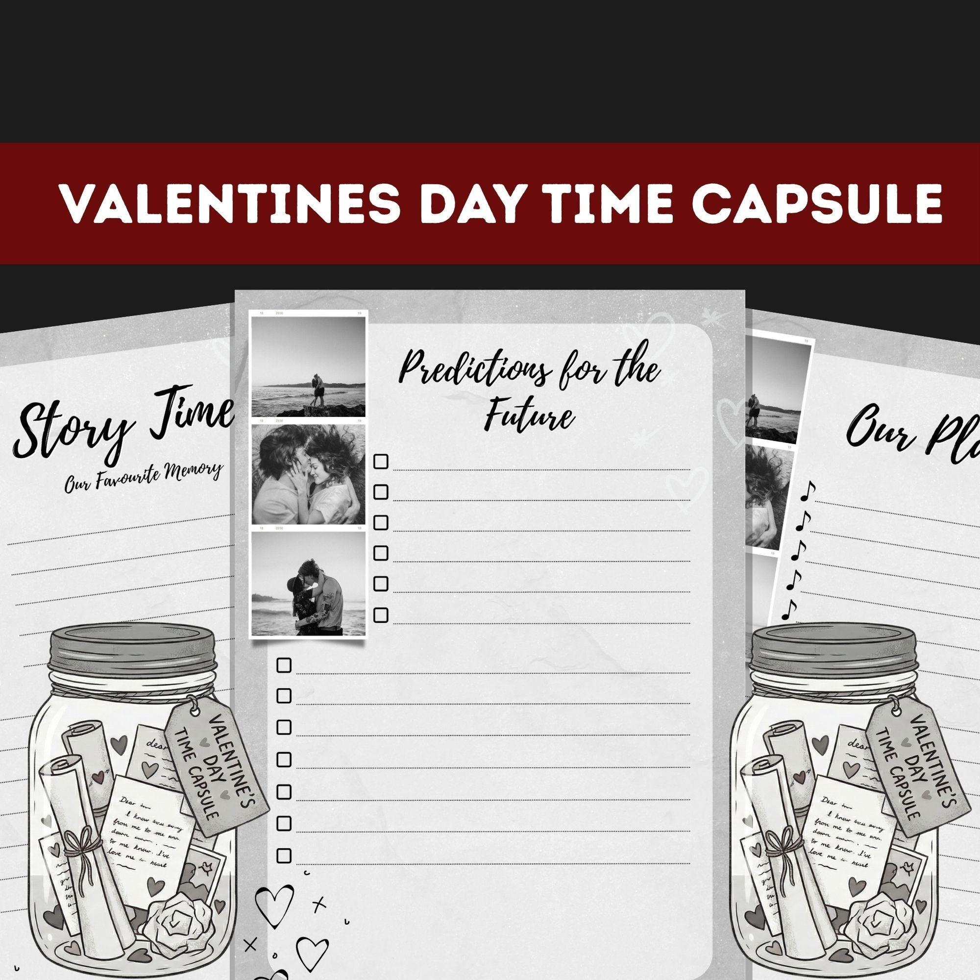 Couples Time Capsule Kit, Printable Valentine's Day Gift, Date Night ...