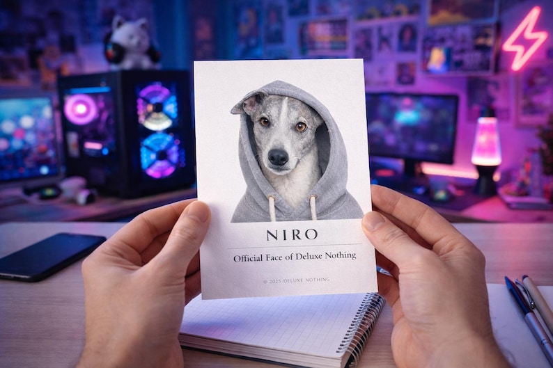 NIRO – Official Face of Deluxe Nothing | Minimalist Art Card | Luxury ...