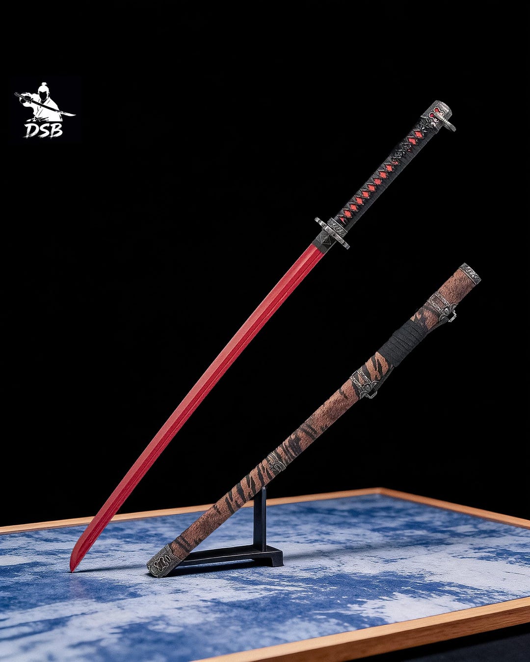 Bai Lei Mortal Blade Replica | ABS Composite Red Sword, Cosplay Display ...