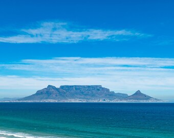 Cape Town Topography Model | Table Mountain Relief Map | South African ...