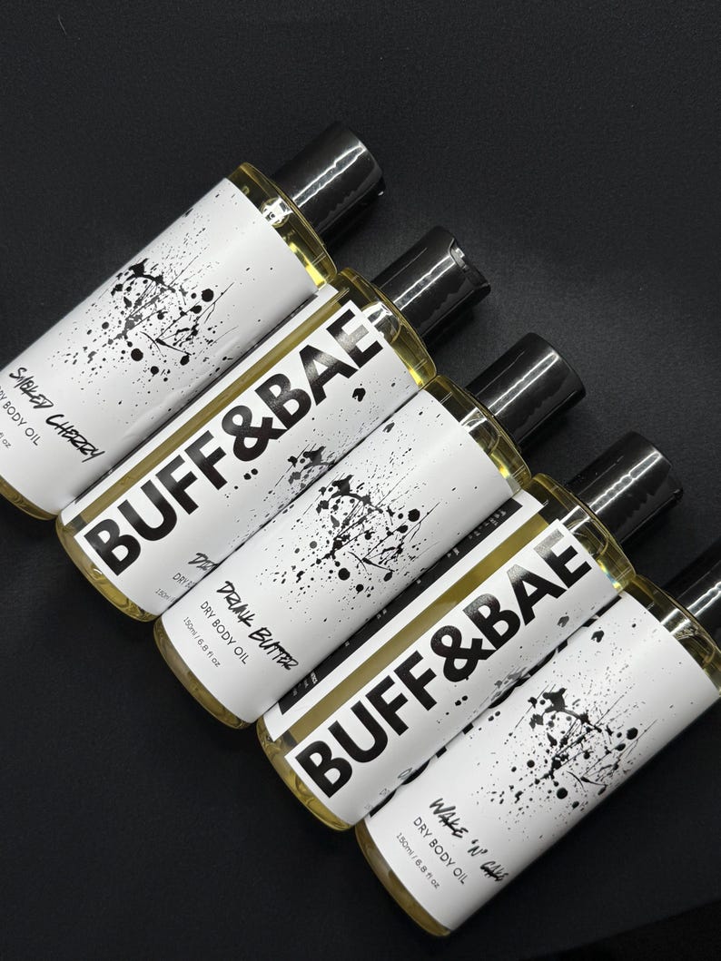 Smoked Cherry - Unisex Luxury Body Oil - Long Lasting Quick Absorption ...