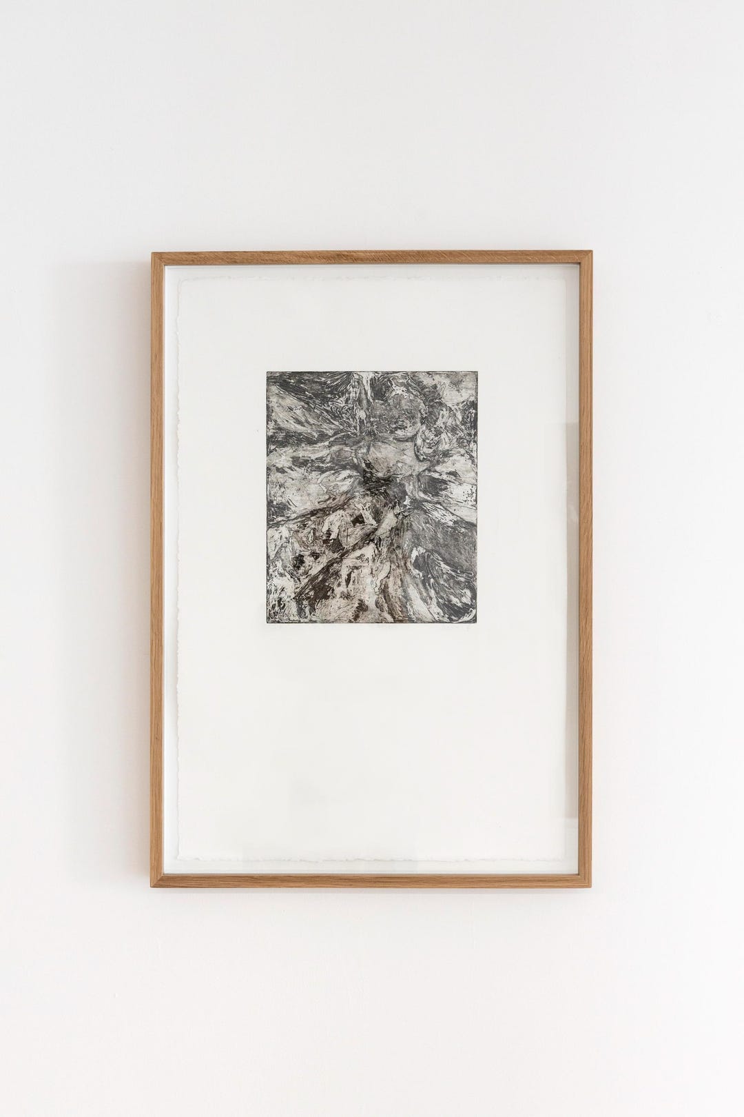Textured Abstract Etching Print – Hand-pulled Intaglio, Inflammation ...