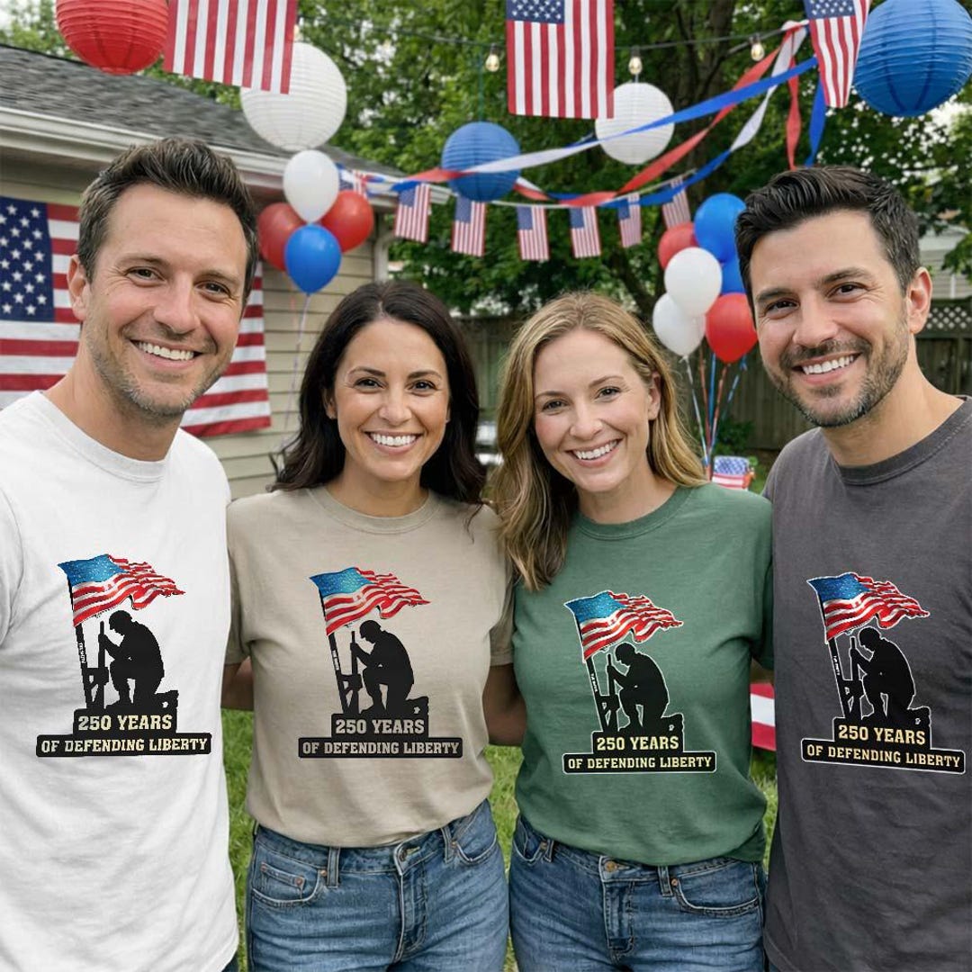 250 Years of Defending Liberty Shirt, Semiquincentennial America Shirt ...