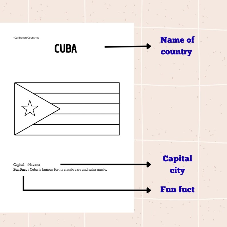 North America Flags Coloring Sheets | Learn Countries and Capitals ...