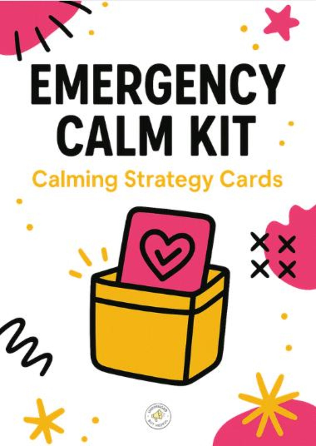 Calm Down Strategy Cards | Kids Emotional Regulation, SEL Tool ...