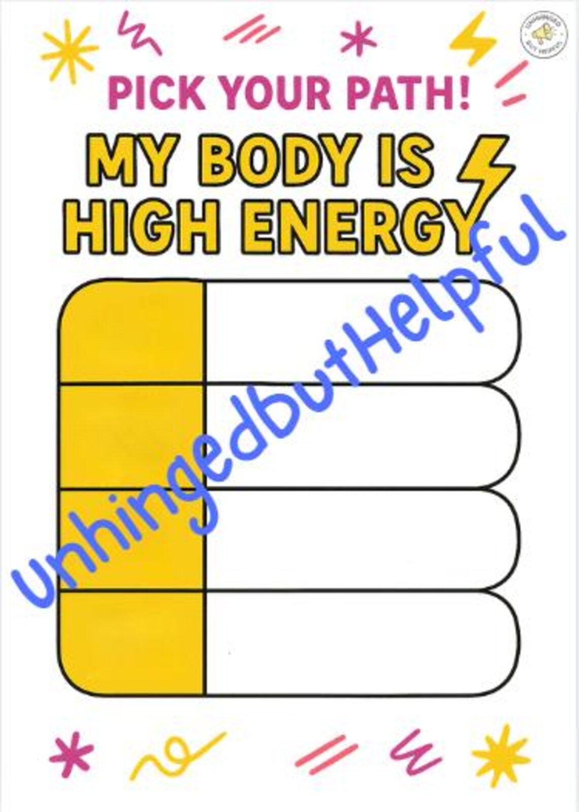 Pick a Path Calm Down Choice Boards | SEL Classroom Tool (printable PDF ...