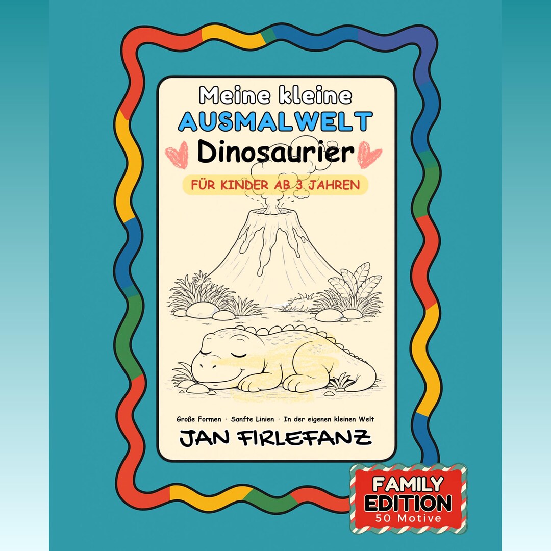 Calm Dinosaur Coloring Book for Children Ages 3 and up | My Little ...
