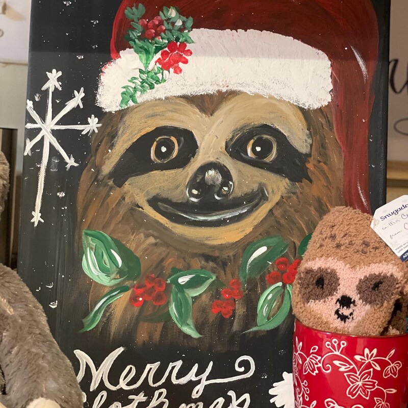 Sloth Painting - Etsy