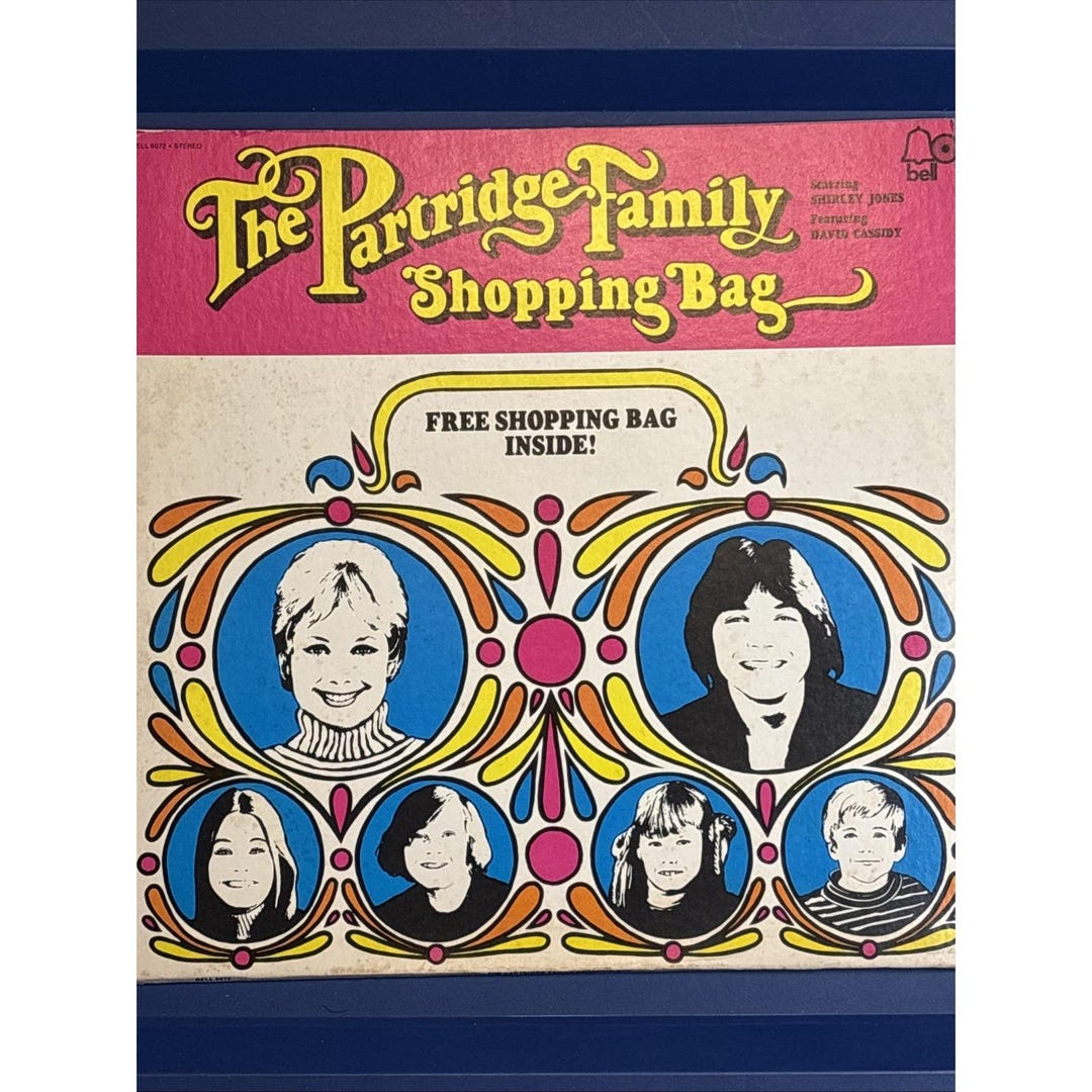 PARTRIDGE FAMILY--THE Partridge Family Shopping Bag (1972) - Etsy