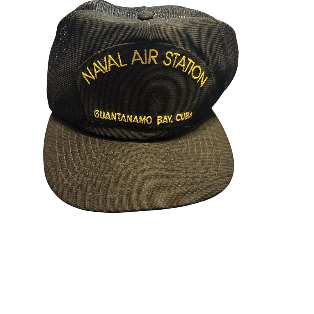 Naval Air Station Guantanamo Bay Cuba Hat HSL 36 Lamplighters Navy Cap ...