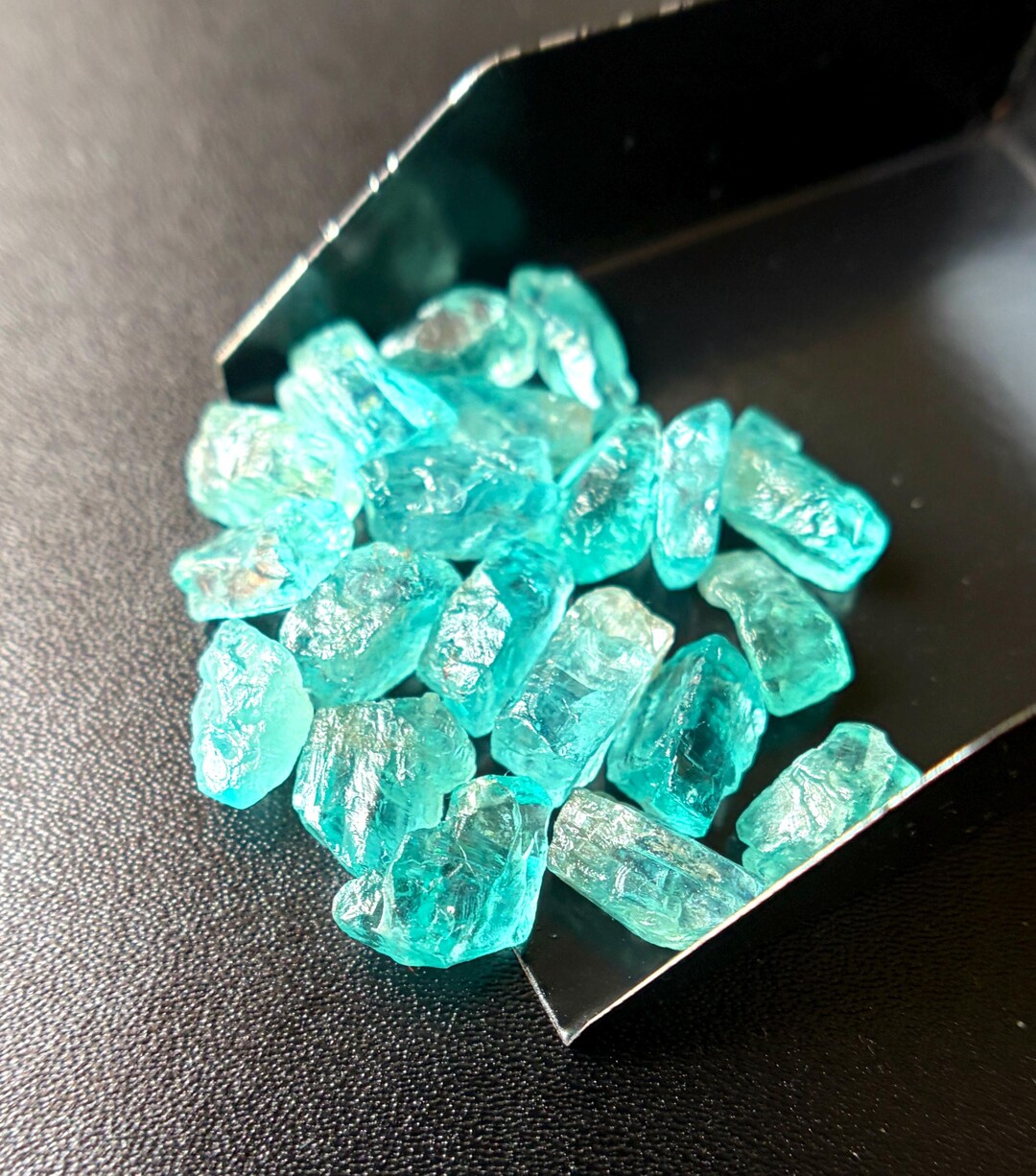 20 PCS~AAA Sky Apatite Raw Crystals, Apatite Rough Gemstone-jewelry ...