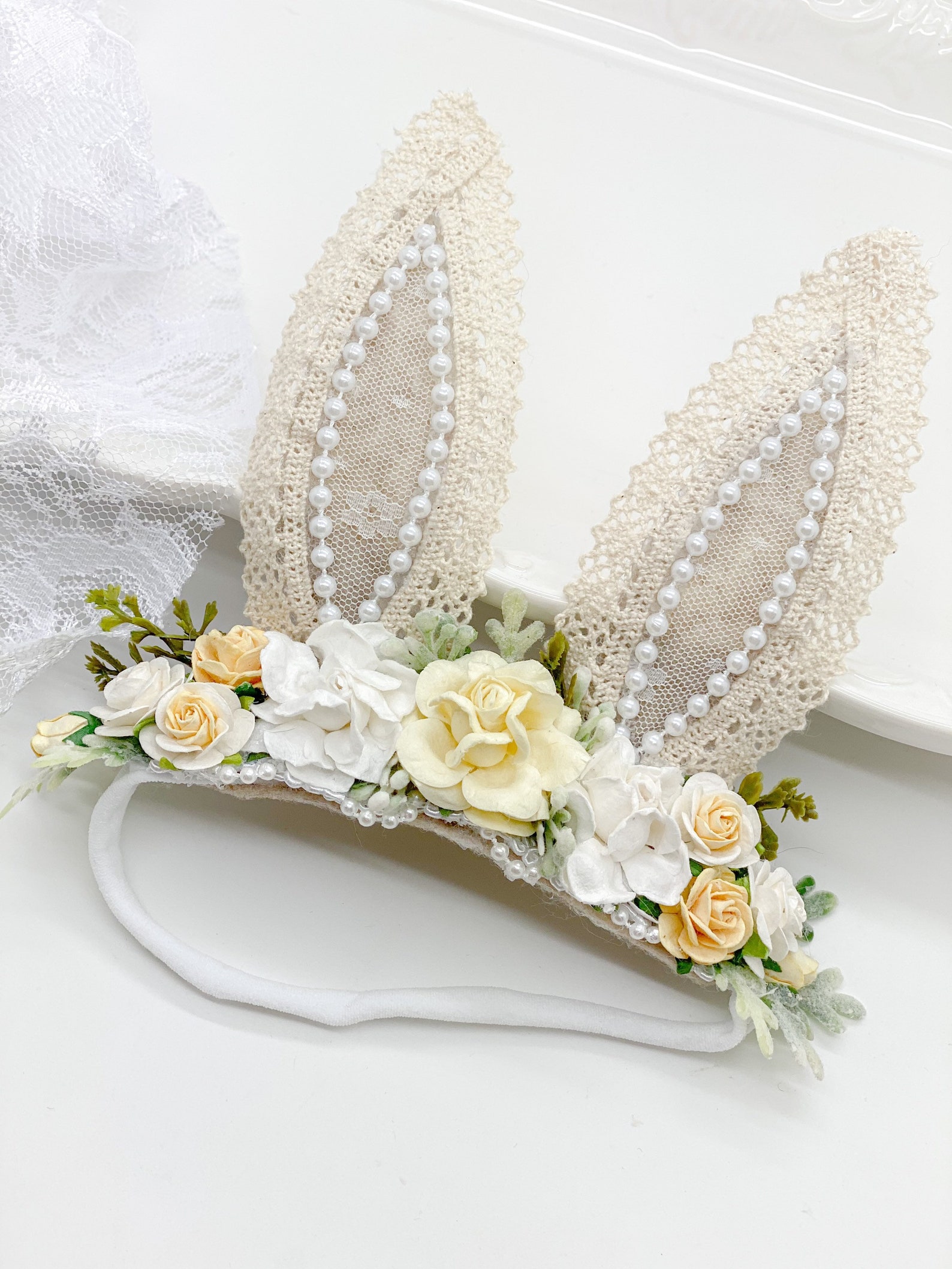Bunny Ears Headband Easter Headband Baby Bunny Headband - Etsy
