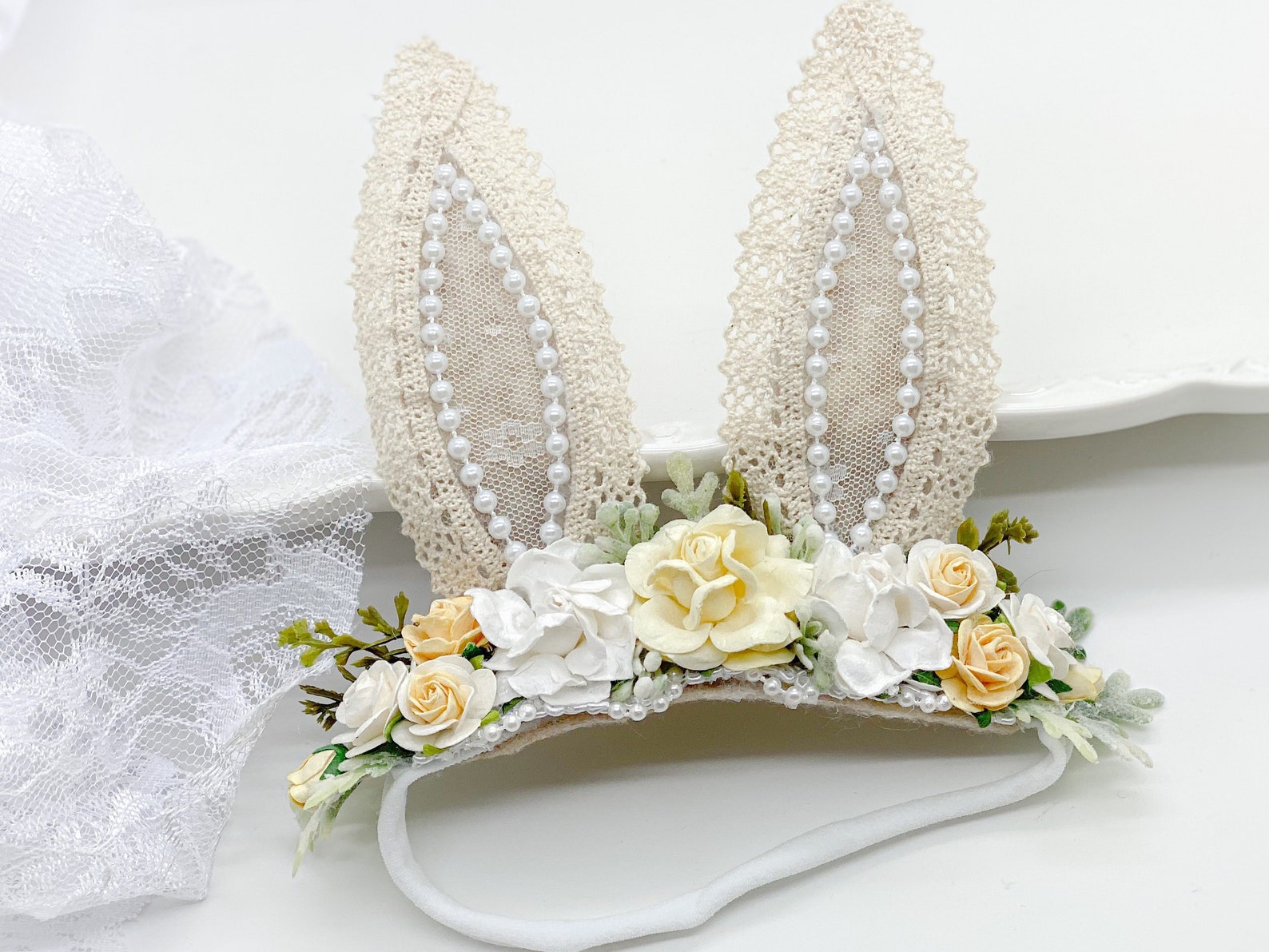 Bunny Ears Headband Easter Headband Baby Bunny Headband - Etsy