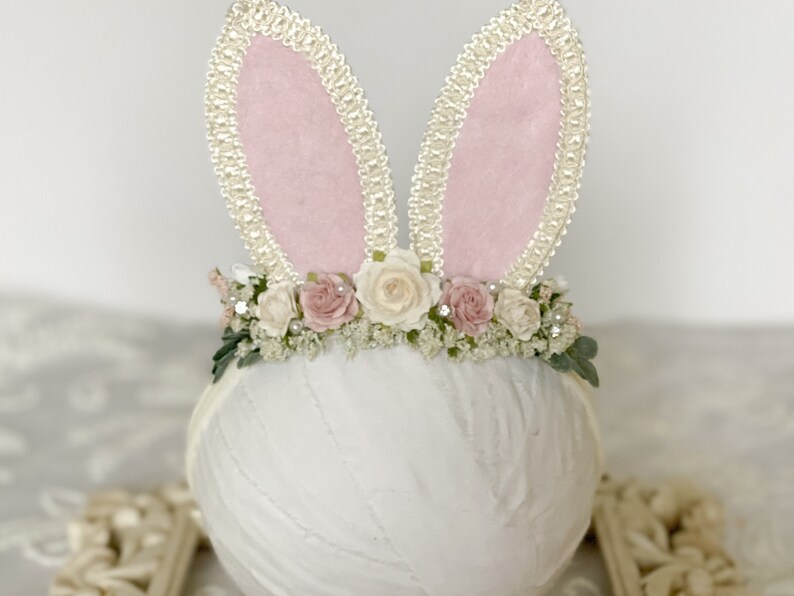 Pink Bunny Ears Headband Easter Headband Baby Bunny - Etsy