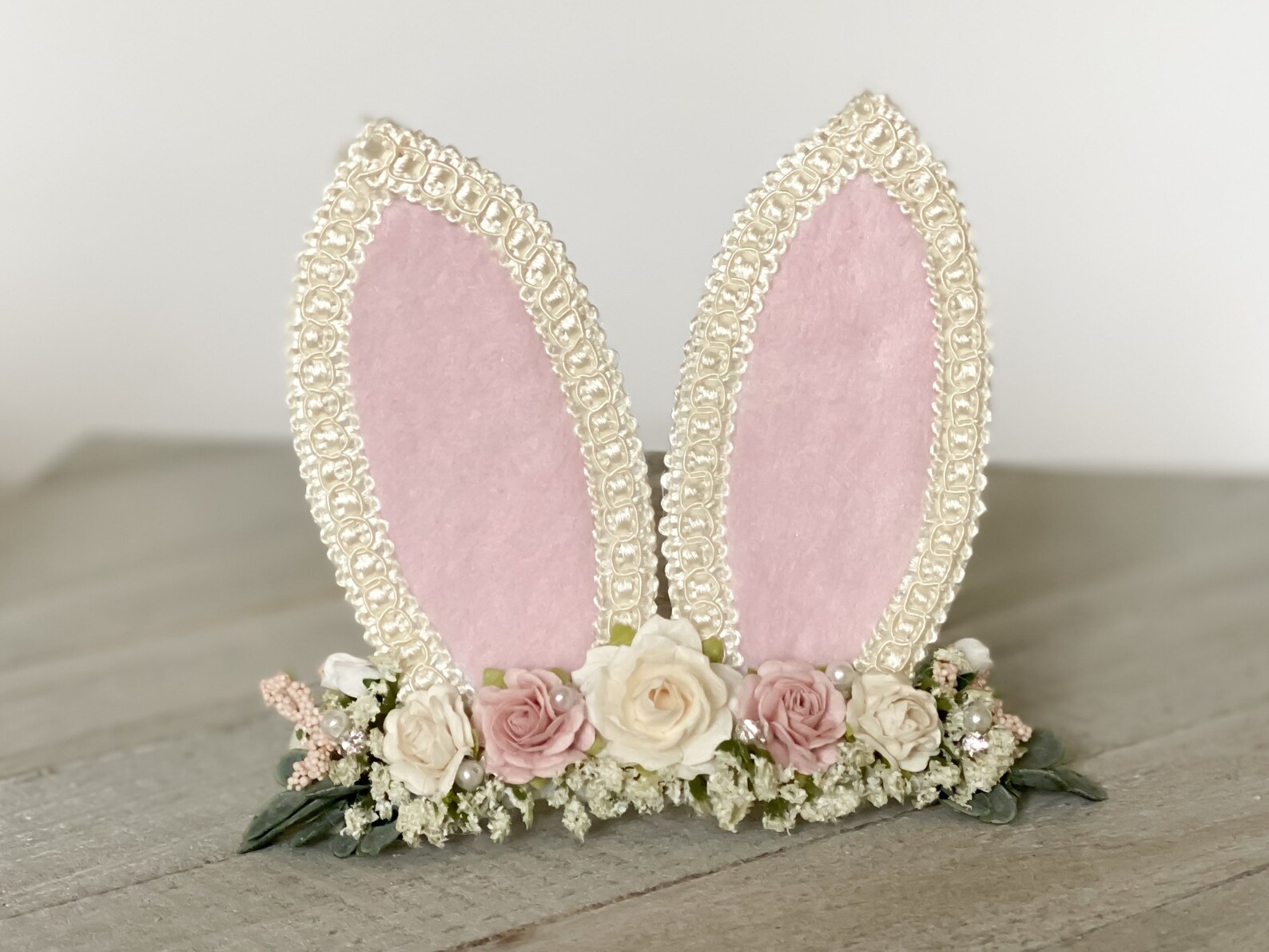 Pink Bunny Ears Headband Easter Headband Baby Bunny - Etsy