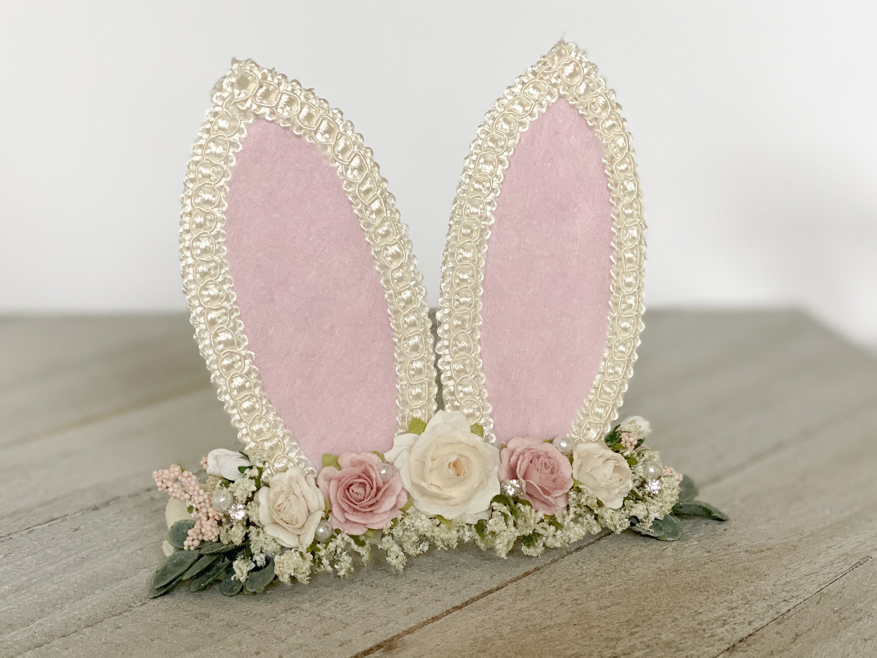 Pink Bunny Ears Headband Easter Headband Baby Bunny Headband Bunny 