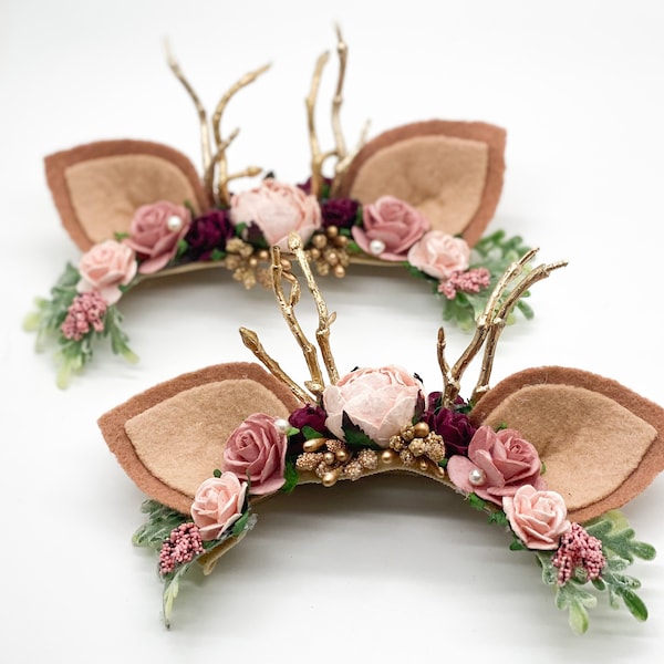 Antler Headband - Etsy