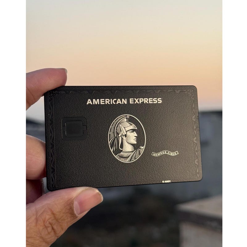 Centurion Black Amex - Etsy