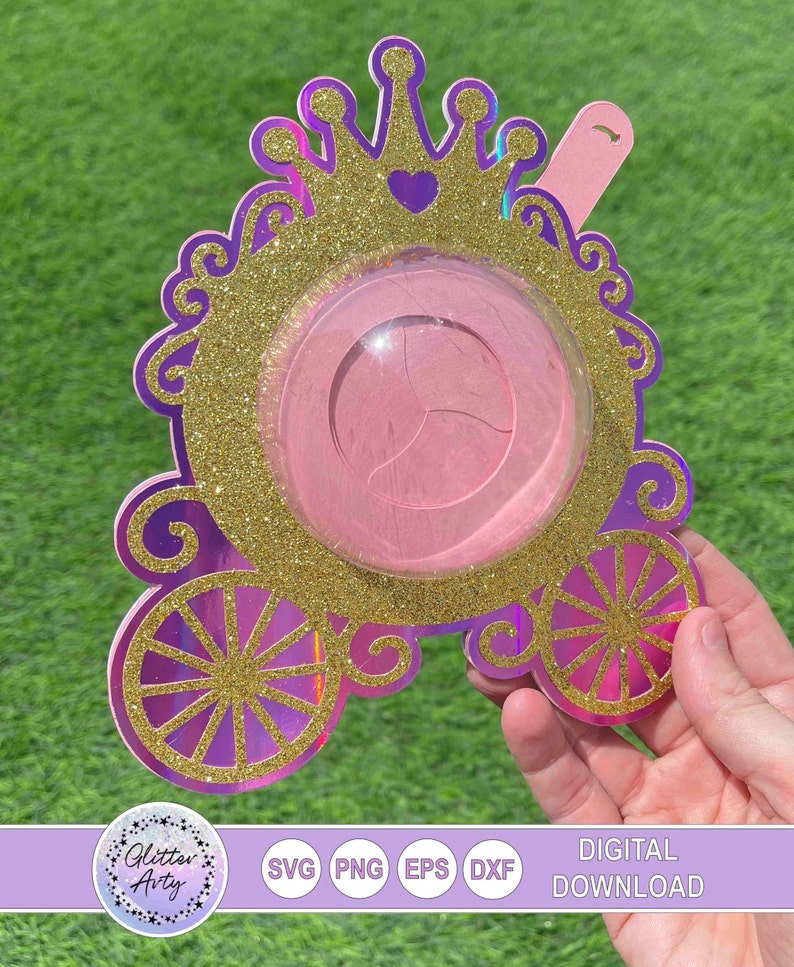 PRINCESS CARRIAGE CANDY Holder /dome With Opening Mechanism - Etsy