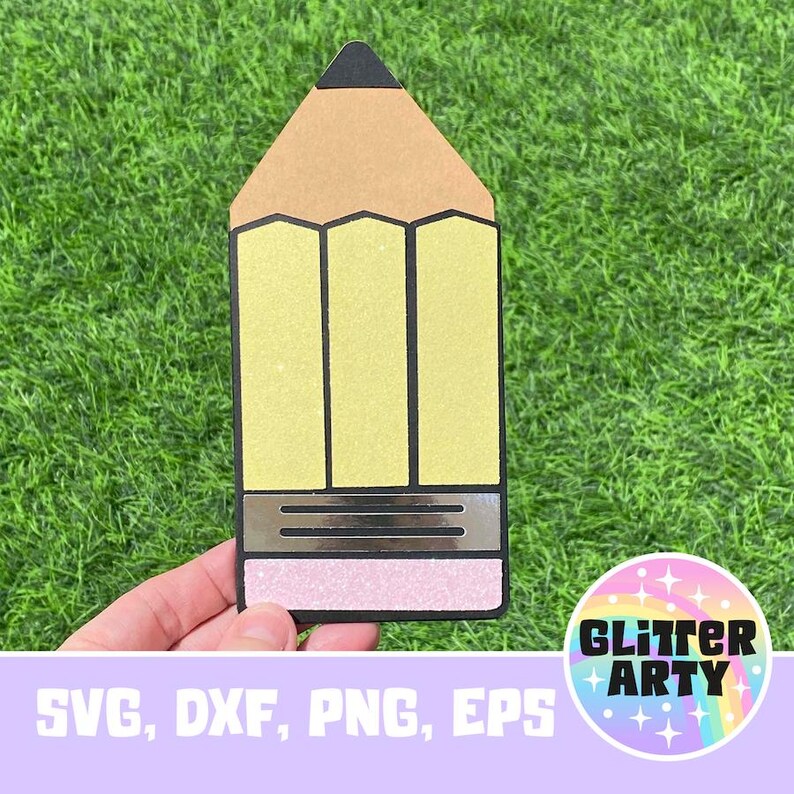 PENCIL GIFT CARD Holder Svg, Eps, Dxf, Png ,school Teacher Gift,teacher ...