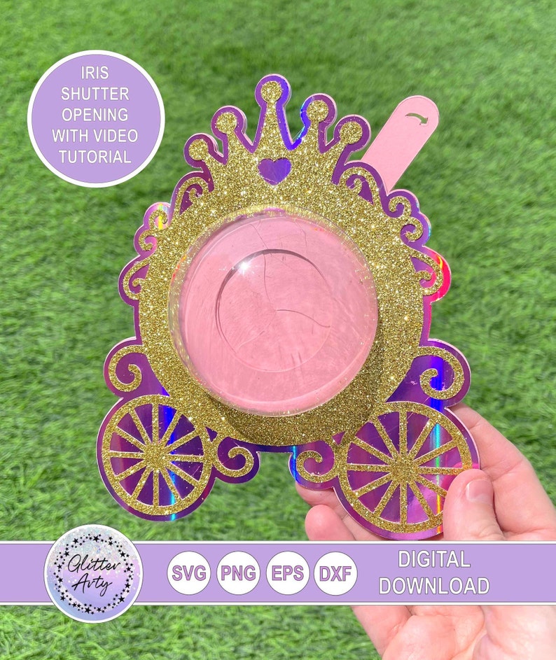 PRINCESS CARRIAGE CANDY Holder /dome With Opening Mechanism - Etsy