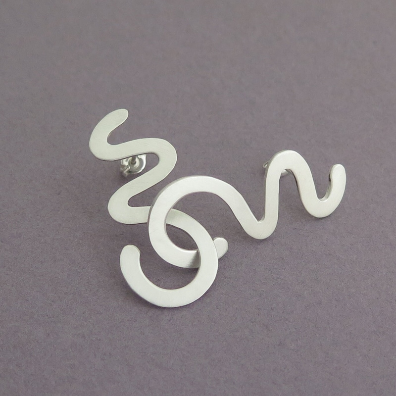 Abstract Earrings - Etsy