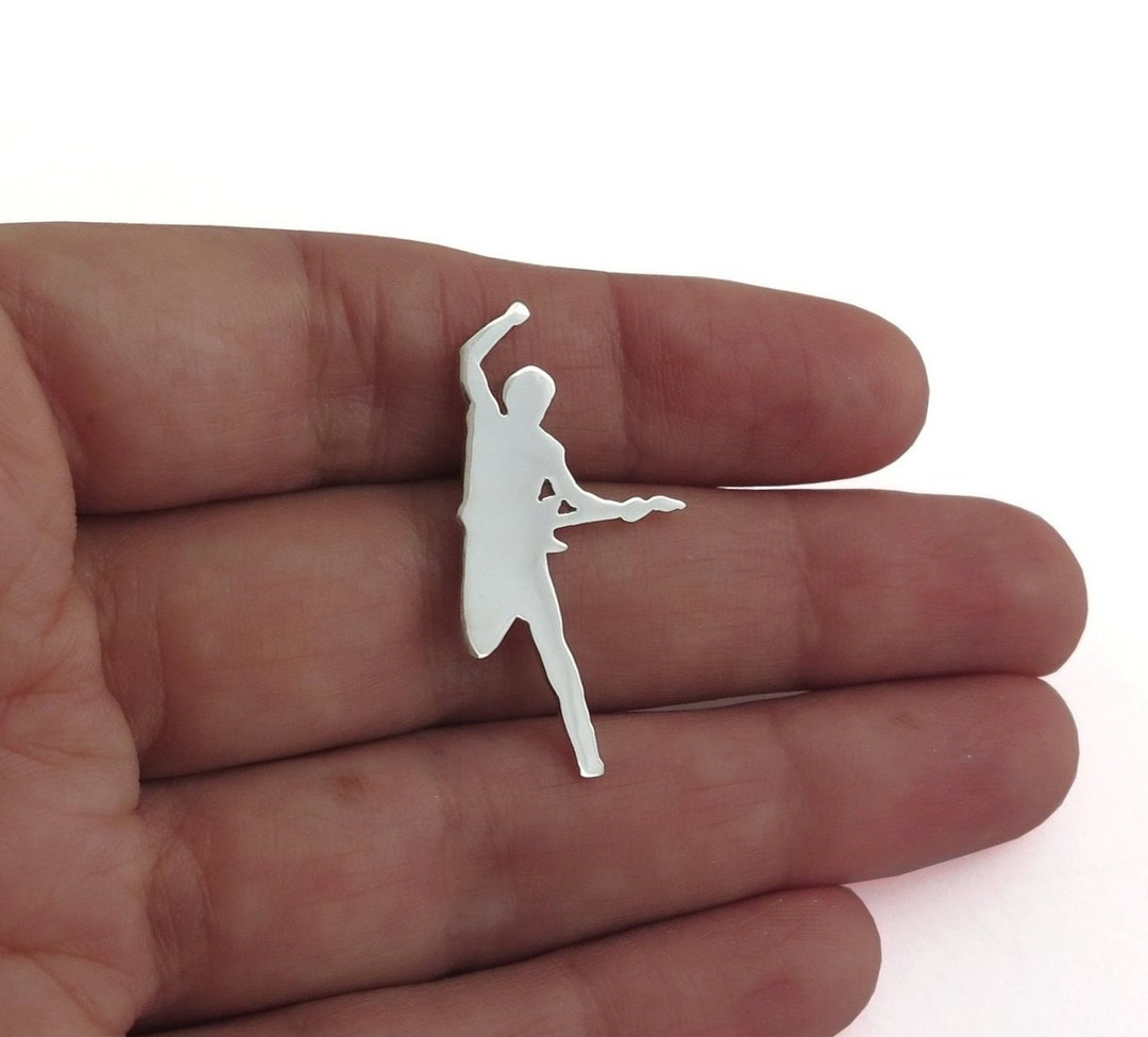 Bruce Springsteen Pin, Sterling Silver Badge, Bruce Springsteen Gift ...