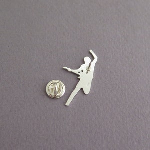 Bruce Springsteen Pin, Sterling Silver Badge, Bruce Springsteen Gift ...