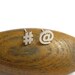 Silver Hashtag Stud Earrings - Twitter Earrings - Hash Symbol Studs ...