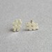 Silver Hashtag Stud Earrings - Twitter Earrings - Hash Symbol Studs ...
