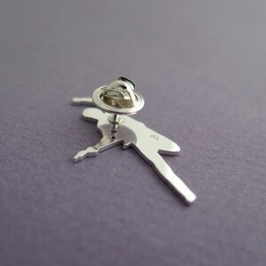 Bruce Springsteen Pin, Sterling Silver Badge, Bruce Springsteen Gift ...