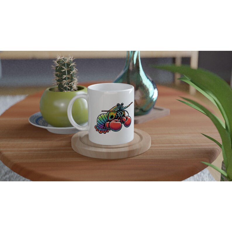 Mantis Shrimp Boxing Gloves, Funny Mantis Shrimp Mug, Mantis Shrimps ...