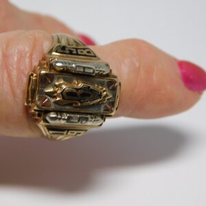 1958 Class Ring "b" YG/WG 10K Jostens 8.43 Grams Size 8 3/4 - Etsy