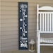 Porch Name Sign, Front Porch Decor, Family Name Sign, Winter Welcome ...