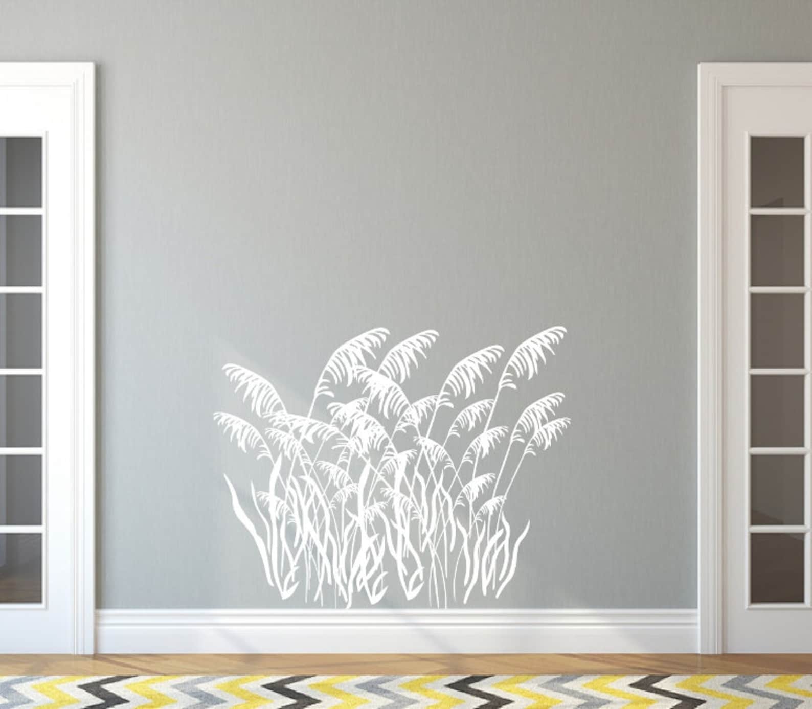 Sea Oats Vinyl Wall Decal Sea Grass Beach Decor - Etsy