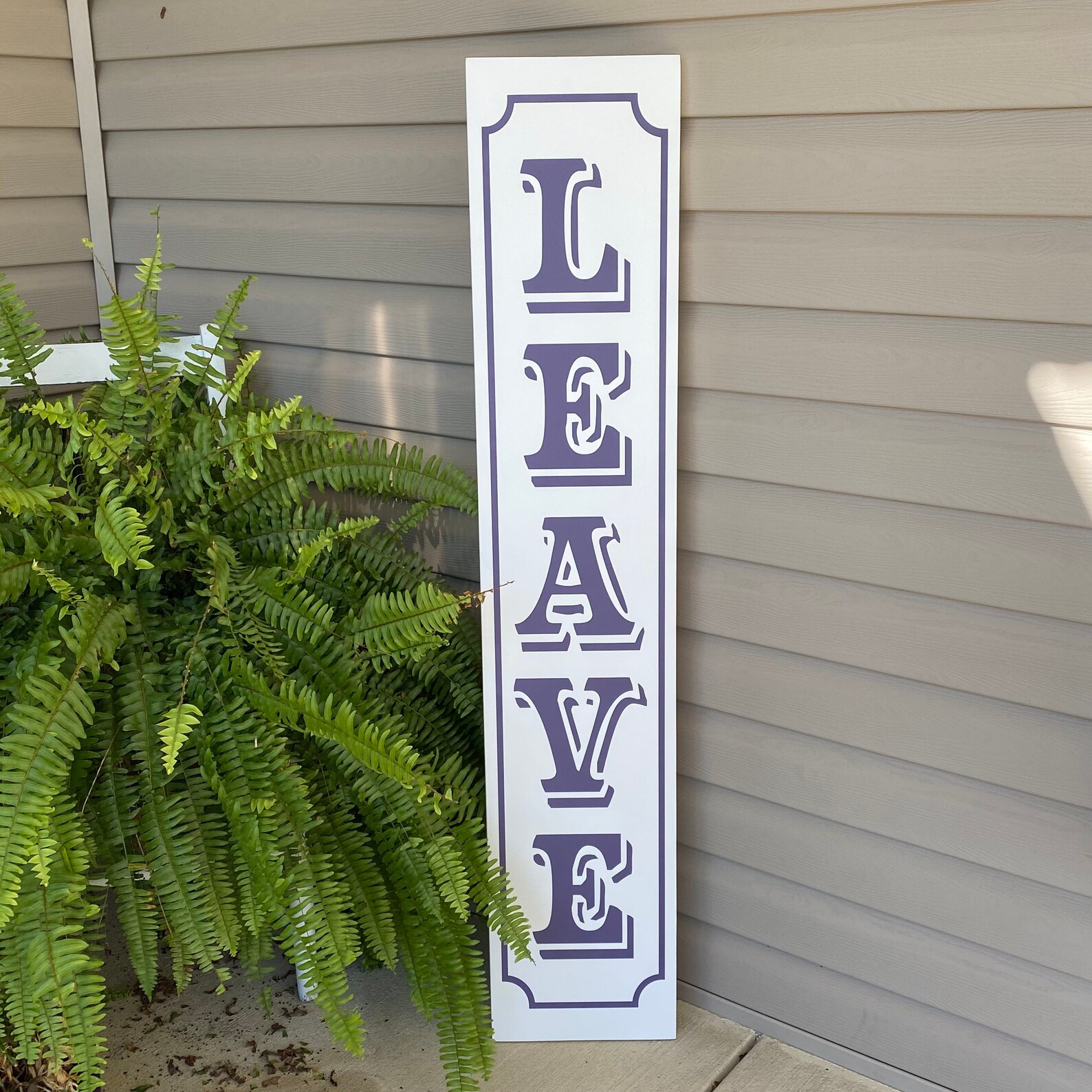 Leave Porch Sign Unwelcome Sign Front Porch Decor 22956 - Etsy