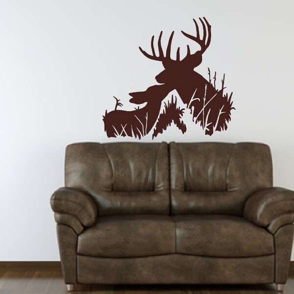 Fawn Wall Decal - Etsy
