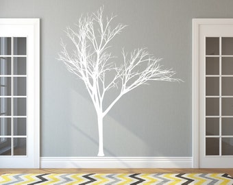 Vinyl Wall Art Sticker Wall Decal Winter Tree decal wall