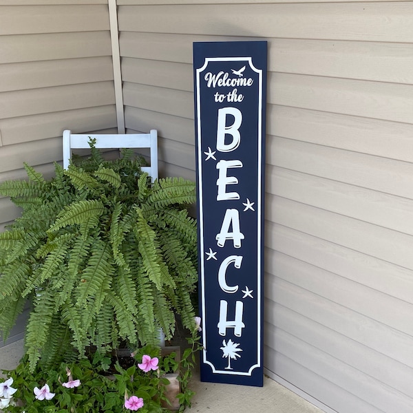 Beach Porch Sign - Etsy
