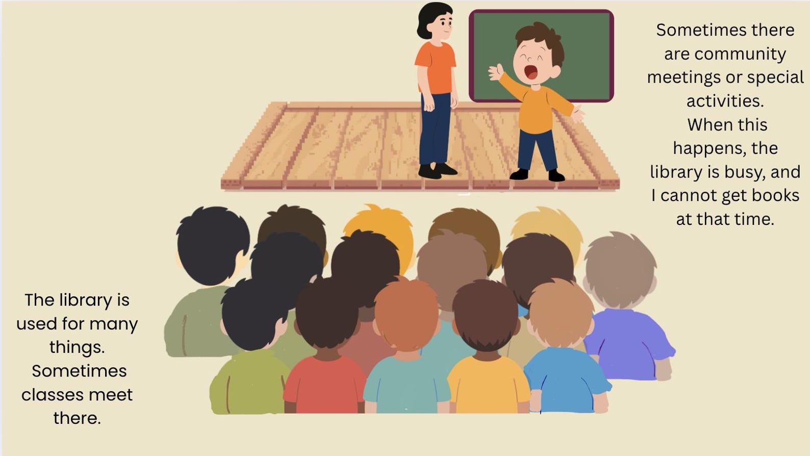 Library Time Vs Book Time Social Story - Etsy