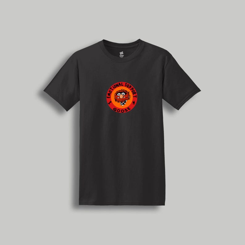 Animal “emotional Support” T-shirt – Goose Tribute Iconic Jam Band ...