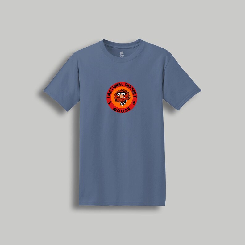 Animal “emotional Support” T-shirt – Goose Tribute Iconic Jam Band ...