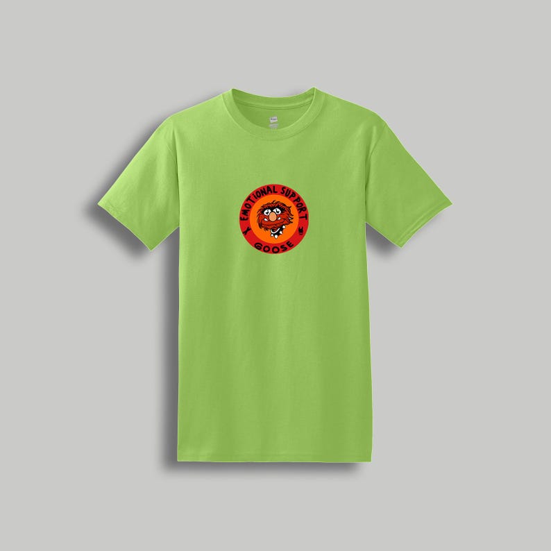 Animal “emotional Support” T-shirt – Goose Tribute Iconic Jam Band ...