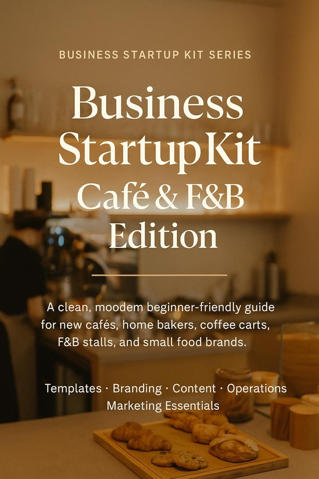 Café Fnb Business Startup Kit | Canva Templates for Small Business ...
