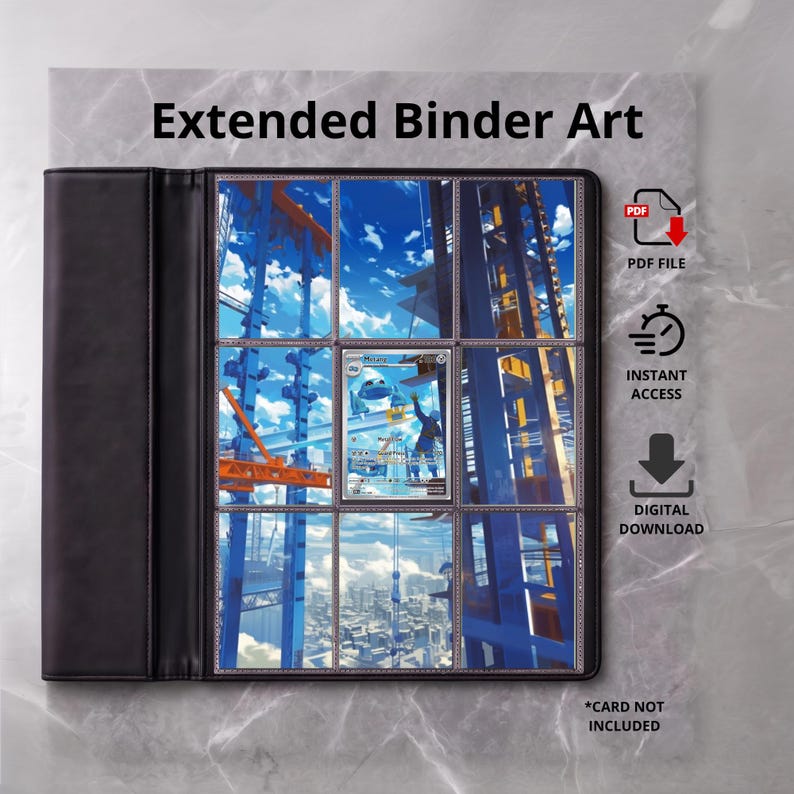Metang 94/86 Extended Binder Art Display (digital Download) - Etsy