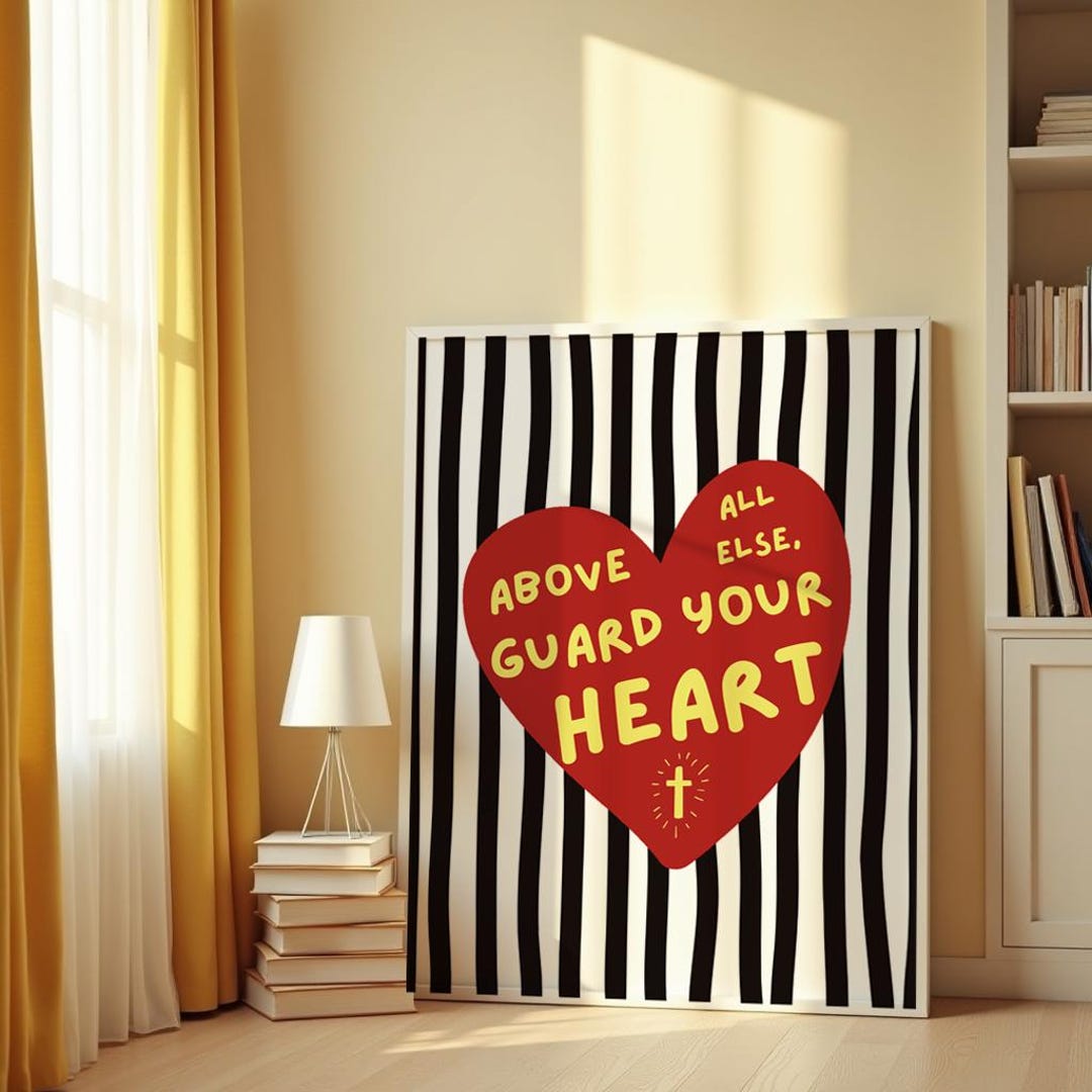 Proverbs 4:23 | Bible Verse Wall Art | DIGITAL PRODUCT | Home Decor ...