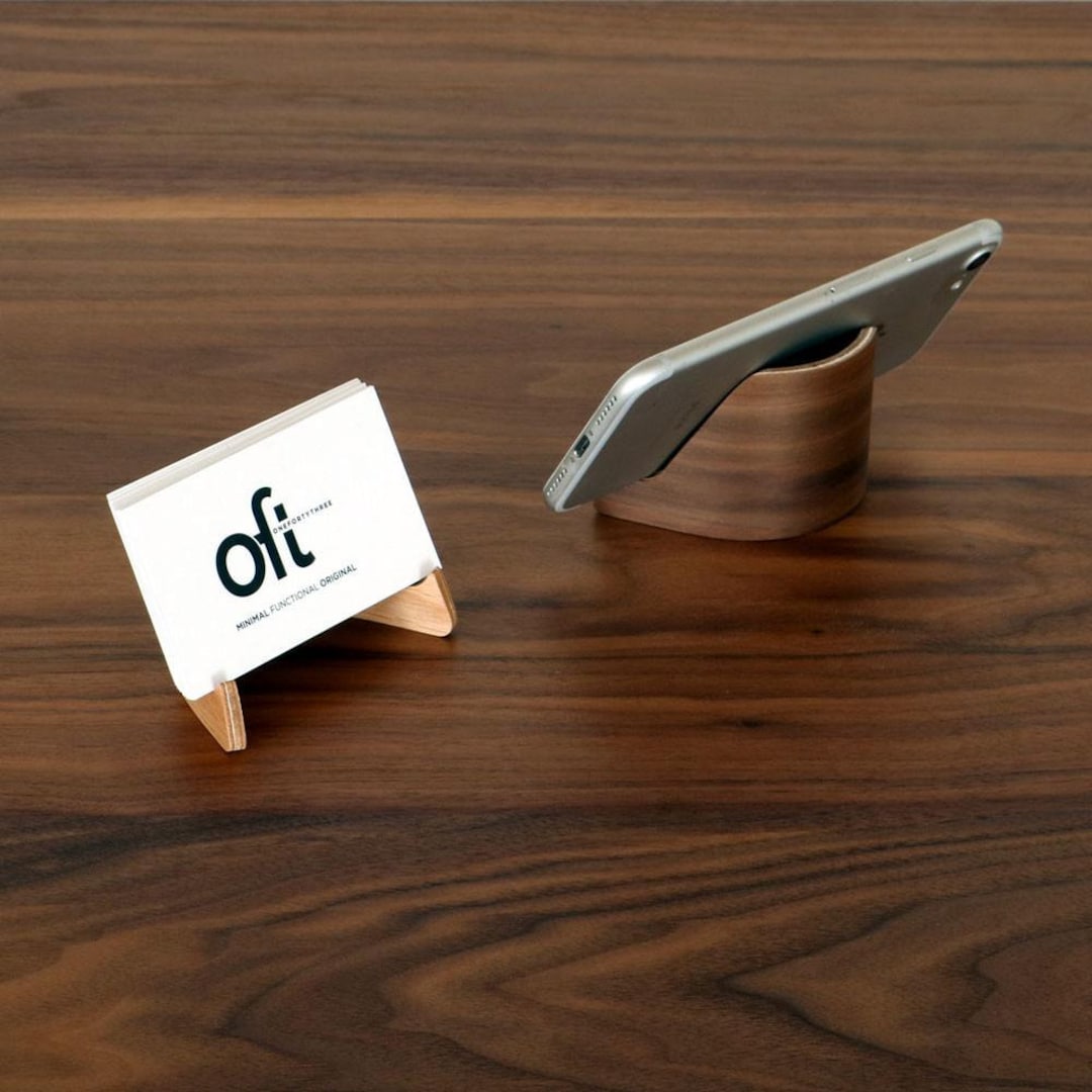 Phone/business Card Stand - Etsy