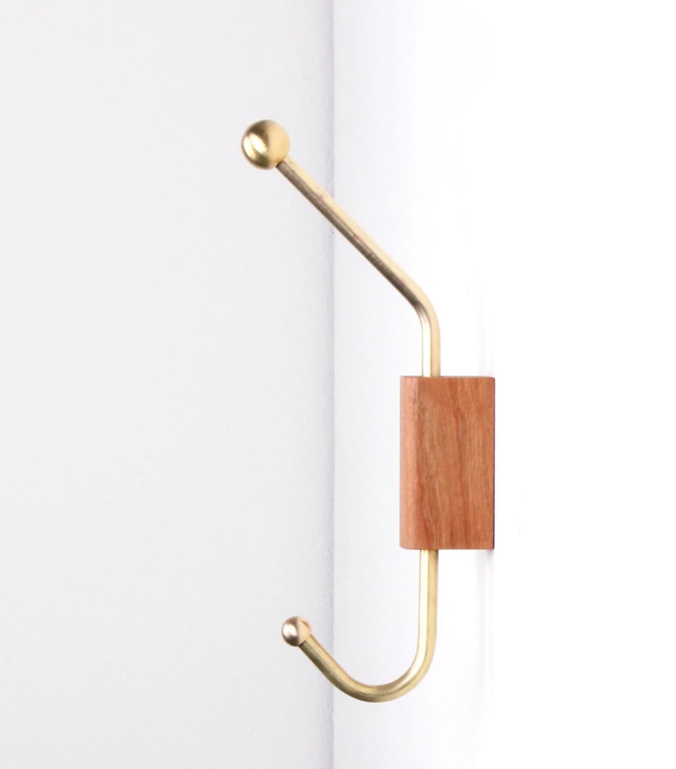 Woodblock Wall Hook - Etsy