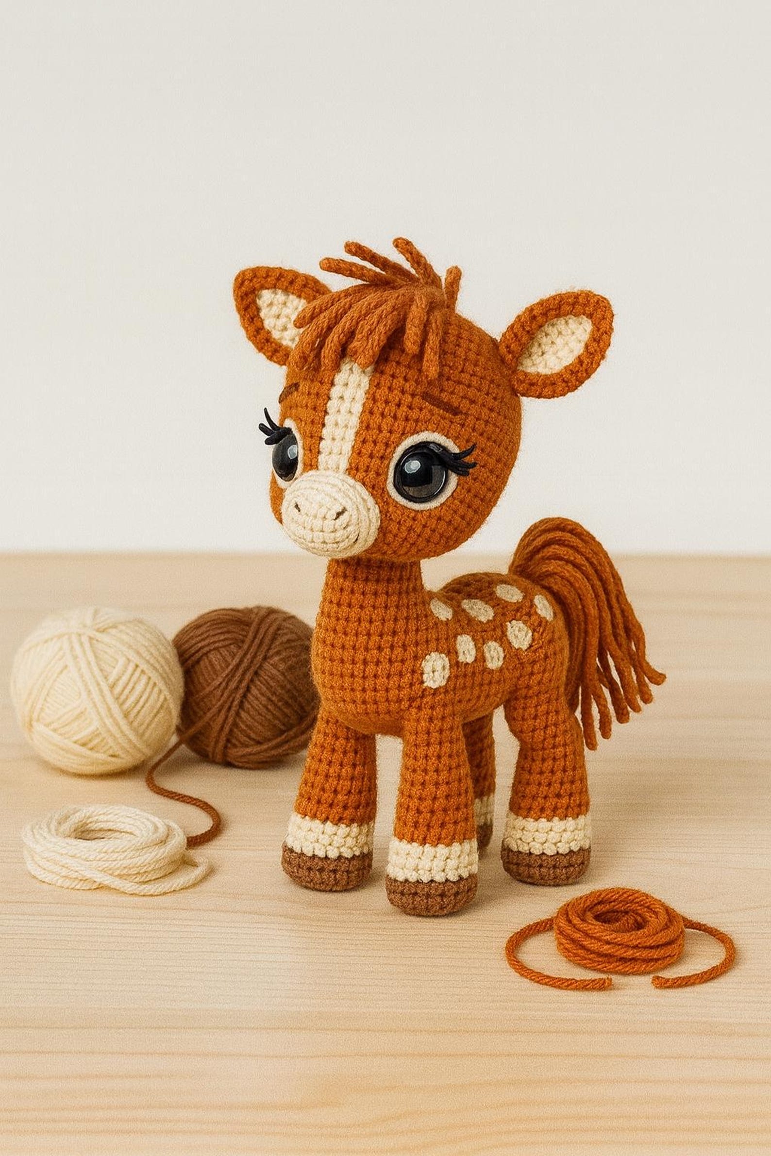 Baby Fawn Amigurumi Crochet Pattern – Woodland Deer Plush (PDF) - Etsy